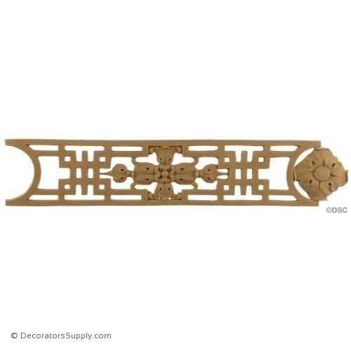Wooden Greek Key Molding Greek Key Wooden Mirror Metal Trim | Chairish